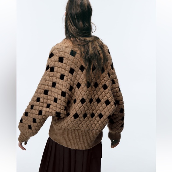 Zara | Sweaters | Structured Knit Cardigan | Poshmark